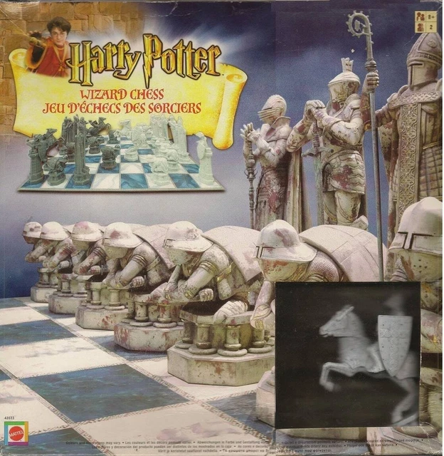 HARRY POTTER WIZARD Chess Set Sorcerer’s Stone Mattel 2002. Brand New ...