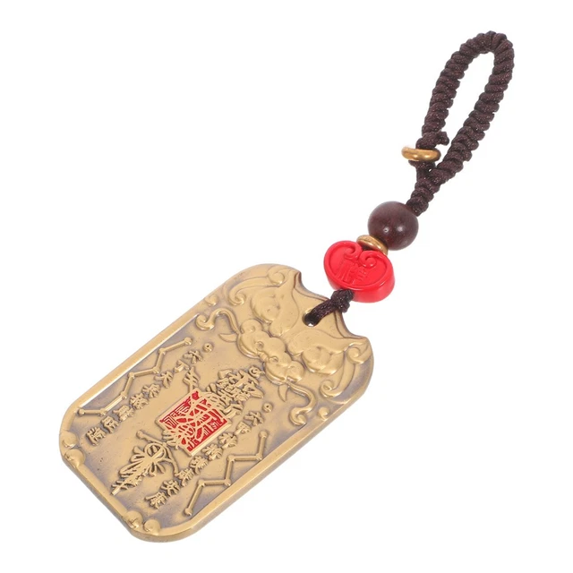 CHINESE LUCKY KEYCHAIN Hanging Ornament 2026 Chinese Feng Shui Keychain ...