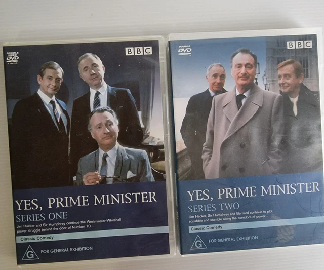 YES, PRIME MINISTER BBC DVD Series 1 & 2, Region 4 - GUC $20.00 - PicClick AU