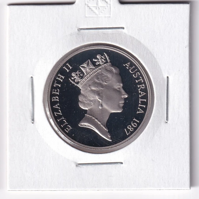 AUSTRALIAN PROOF: 1987 20 Cent Coin In 2X2 Holder - EUR 11,19 - PicClick FR