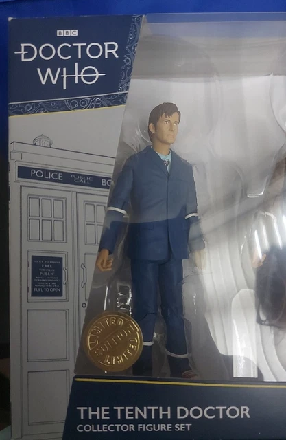 DOCTOR WHO THE Tenth/10th Doctor action figure set David Tennant 3 ...