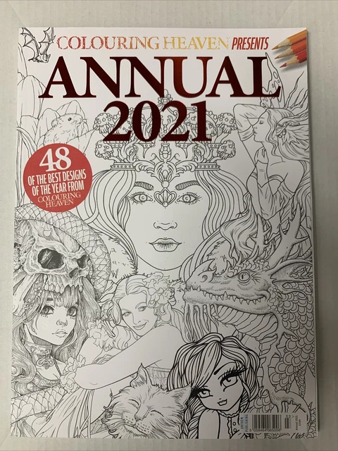 COLOURING HEAVEN COLLECTION “Annual 2021” Magazine Special Edition ...