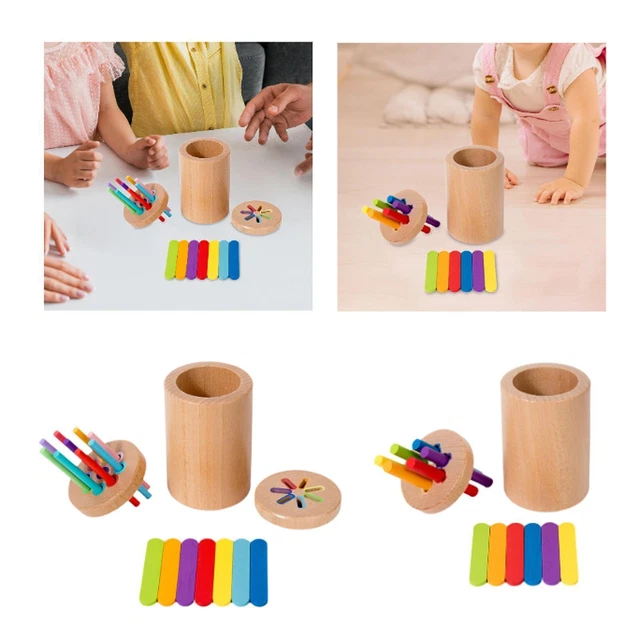 ACTIVITÉ D'APPRENTISSAGE PRÉSCOLAIRE de coordination de tasses de tri ...
