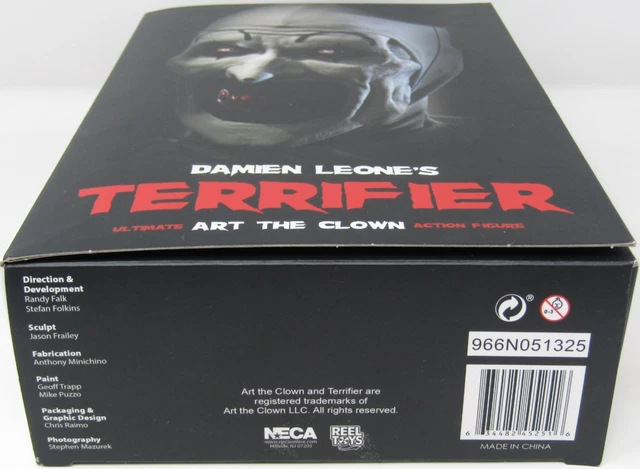NECA DAMIEN LEONE'S Terrifier Ultimate Art the Clown Action Figure $82. ...