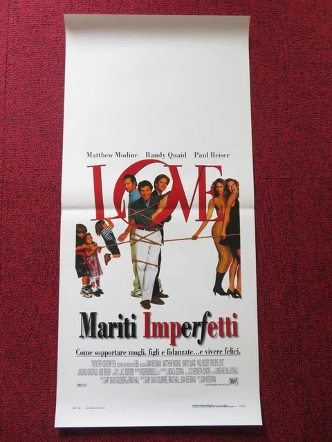 BYE BYE LOVE Italian Locandina Poster Matthew Modine Randy Quaid 1995 ...