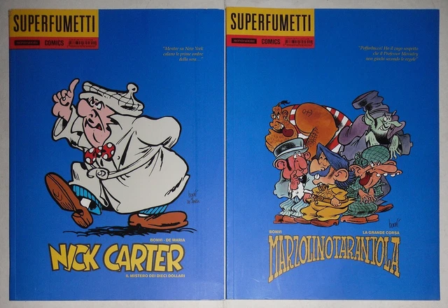 SUPERFUMETTI NR. 1/14 Coccobill Nick Carter F4 Lotto 6 fumetti ...