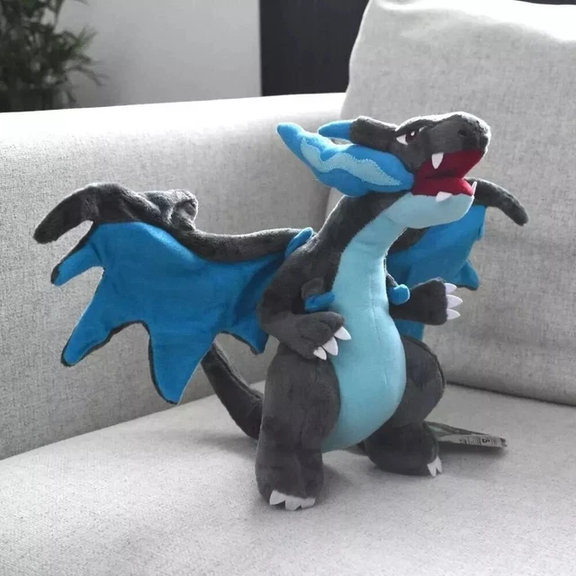 POKEMON MEGA CHARIZARD X Plush Soft Toy Teddy 24cm £19.99 - PicClick UK