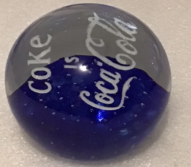 VINTAGE COCA-COLA COKE "Coke Is Coca-Cola" Glass Collectible ...