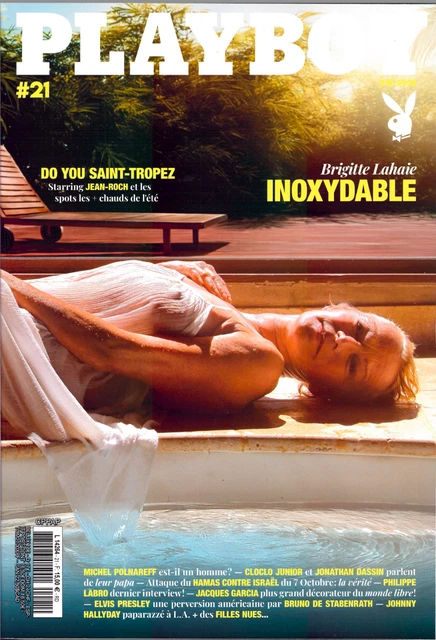 NEUF ET RARE PLAYBOY - NOUVEAU LE MOOK#21 - ETE 2025 COLLECTOR - BRIGITTE LAHAIE EUR 19,00 ...
