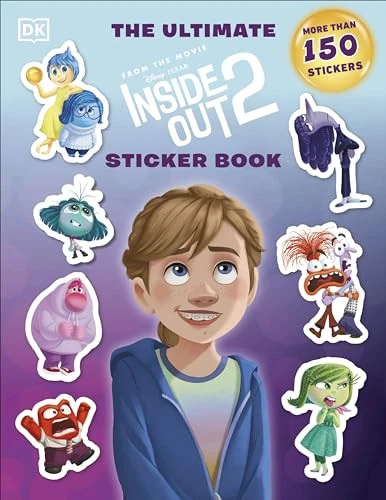 DISNEY PIXAR INSIDE Out 2 Ultimate Sticker Book, DK £4.30 - PicClick UK