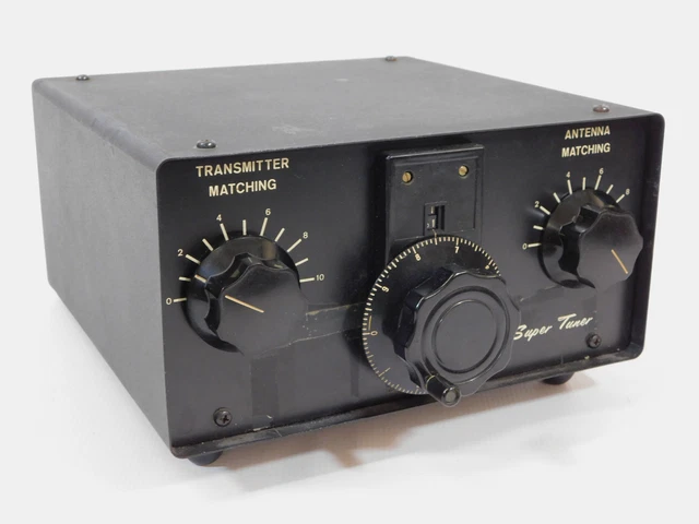 DENTRON SUPER TUNER Ham Radio Wire Antenna Tuner (good condition) EUR 211,22 - PicClick FR