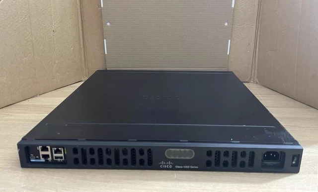 CISCO ISR4331/K9 ROUTER with IPBasek9 License Cisco ISR4331 Router £57. ...