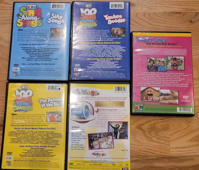 CEDARMONT KIDS SING Along Songs For Kids DVD Bundle EUR 19,05 - PicClick FR