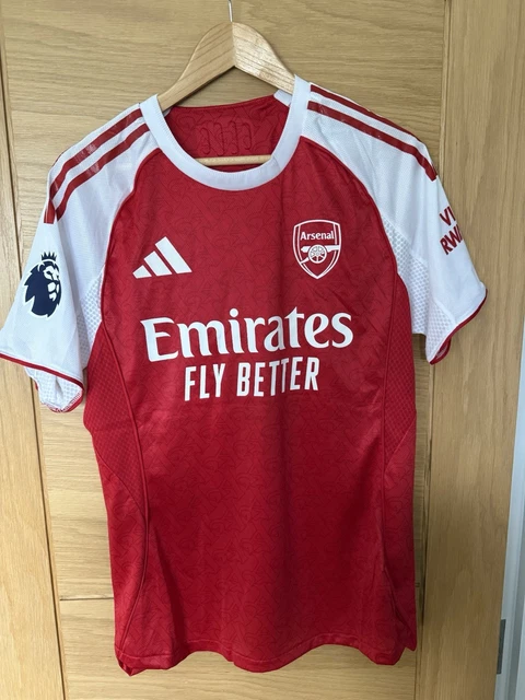 ARSENAL 2025/26 HOME Kit Large, Saka 7, Player Version £26.68 - PicClick UK