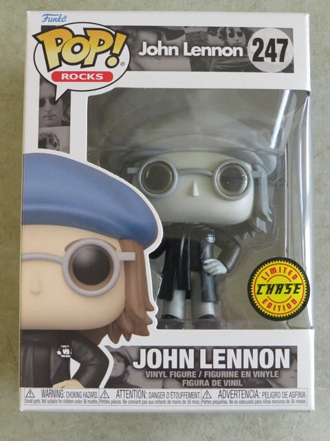 FUNKO POP ROCKS John Lennon #247 Limited Chase Edition Figure £7.89 ...