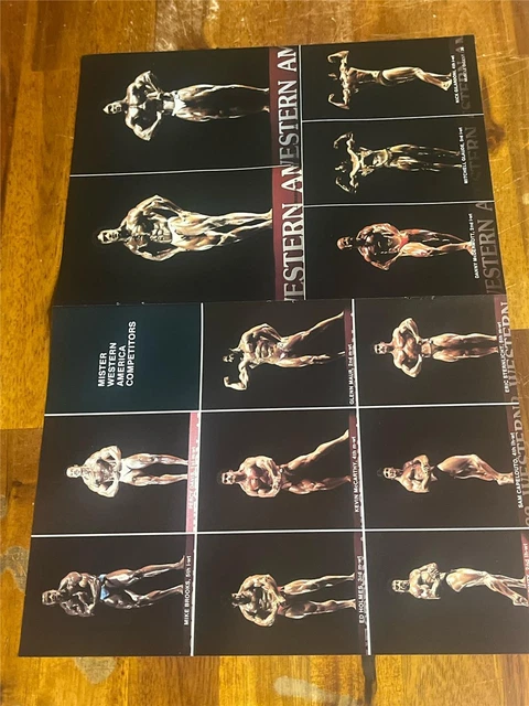 SAM CAPELOUTO & LINDA LEA MECKLE muscle bodybuilding posing fitness ...