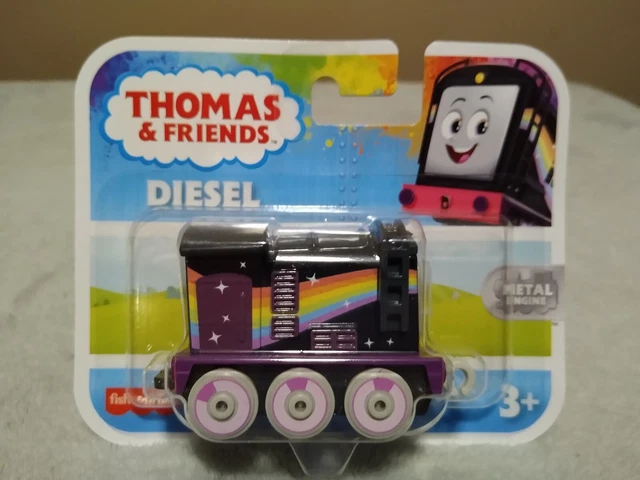 2022 THOMAS & Friends Rainbow Thomas All Engine Go Metal Push Along ...