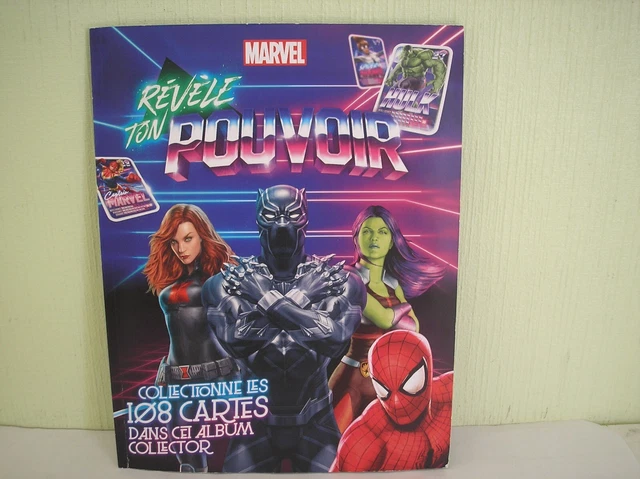 MARVEL ALBUM IMAGES complet Leclerc REVELE TON POUVOIR EUR 5,00 ...