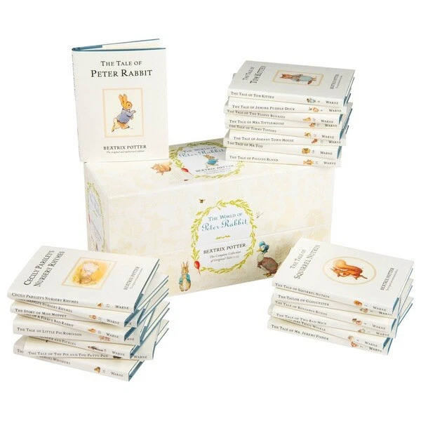 THE WORLD OF Peter Rabbit Complete Collection 23 Book Box Set - Beatrix ...
