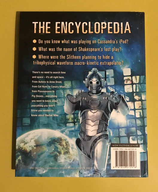 DOCTOR WHO ENCYCLOPEDIA par Gary Russell DAVID TENNANT livre relié 2007 ...