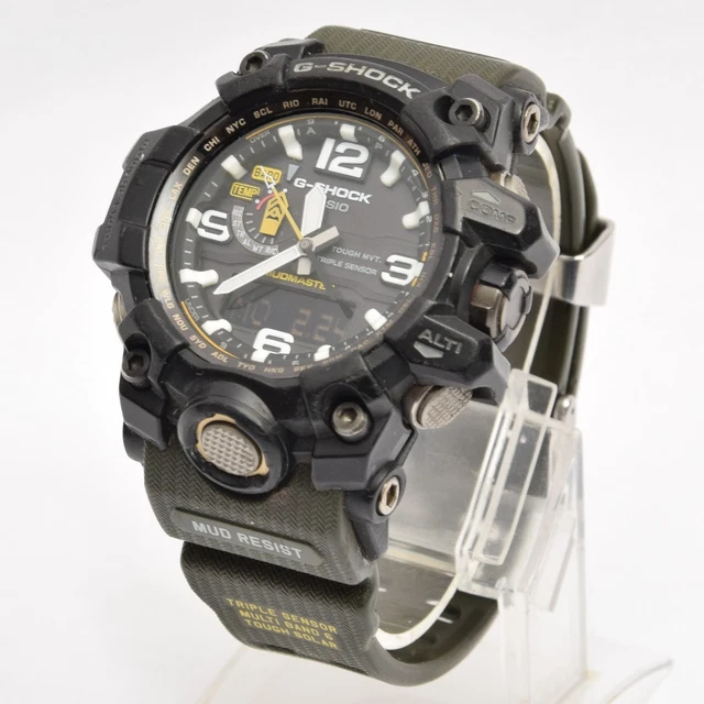 CASIO G-SHOCK MUDMASTER Mad Master Radio Solar Men's Watch - GWG-1000 ...