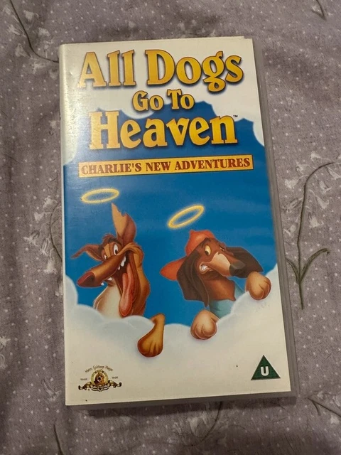 ALL DOGS GO To Heaven Charlie's New Adventures UK PAL VHS Video Tape ...