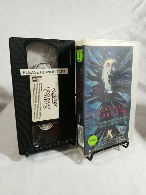 GOODNIGHT GOD BLESS Horror Cult VHS Magnum Lucifer Movie Slasher Gore RARE £18.25 - PicClick UK
