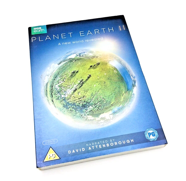 BBC PLANET EARTH II DVD Narrated by David Attenborough PG 2 Discs £4.73 ...