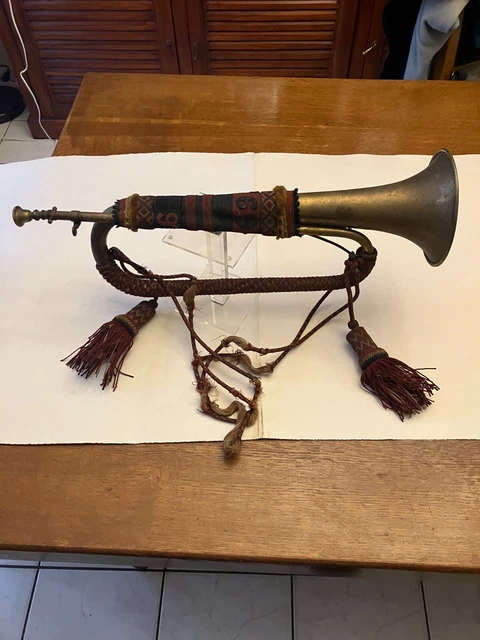 CLAIRON MILITAIRE DU 69 bataillon de chasseurs WW1 14/18 casque képi 69 BCP EUR 100,00 - PicClick FR