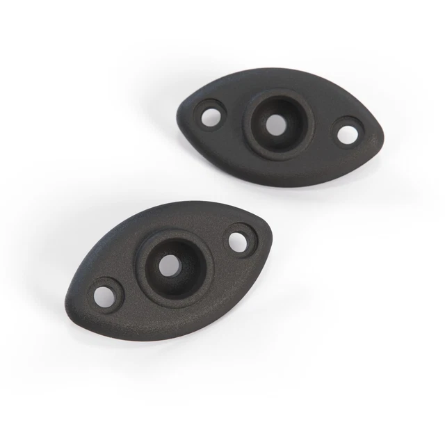 VW TRANSPORTER T3 Sun Visor Pivot Base Set Of 2 Black Or Primed ...