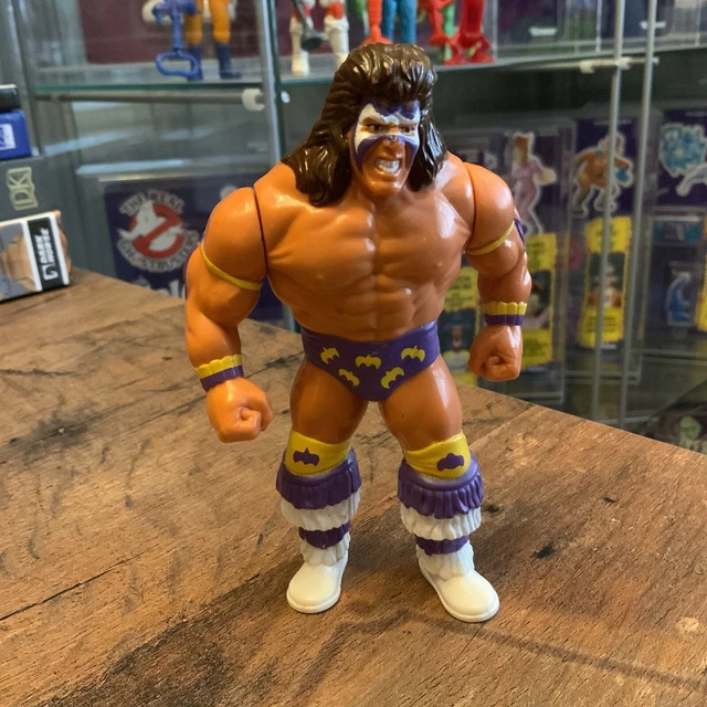 HASBRO WWF ULTIMATE Warrior Action Figure Wrestler WWE Retro Vintage ...