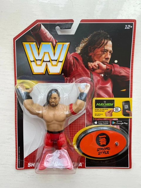 BNIB WWE MATTEL Retro Serie 6 Shinsuke Nakamura Figura D'azione Di Wrestling Wwf EUR 36,72 ...