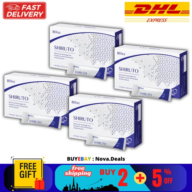 4 BOX SHIRUTO BElixz - Vitamin of Immunity 30 sachets ORIGINAL £202.45 ...