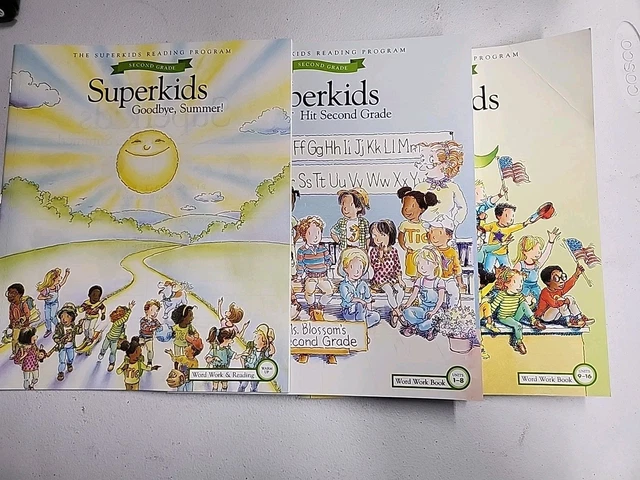 THE SUPERKIDS READING Program (Word Work Book) 2nd Grade Units 1-16 $14 ...