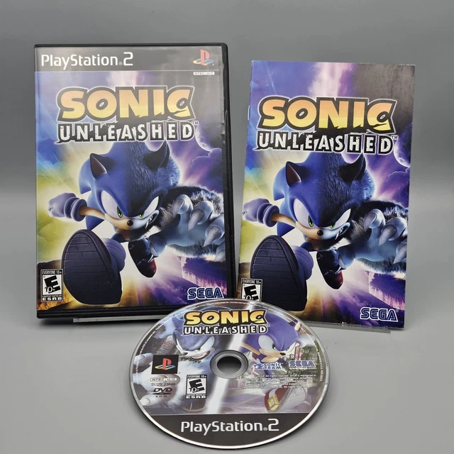 SONIC UNLEASHED BLACK Label PlayStation 2 PS2 Complete Refurbished ...