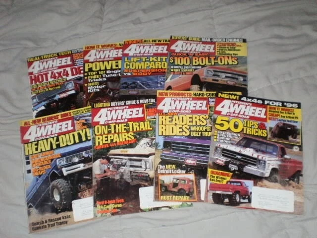 PETERSEN'S 4 WHEEL & Off-Road Magazine / Lot of 8 / 1995 EUR 23,49 ...