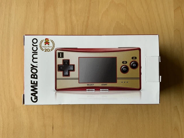 GAMEBOY MICRO LIMITED Edition 20th Anniversary Famicom £749.99 ...