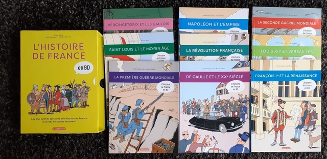 COFFRET HISTOIRE DE FRANCE EN bd BANDES DESSINEES Casterman EUR 30,00 ...