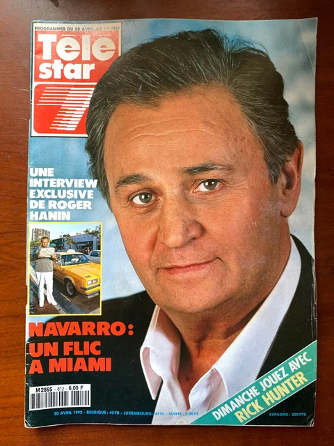 TELE STAR DU 20/04/1992; Navarro; Roger Hanin/ Serge Lama/ Eddy Murphy ...
