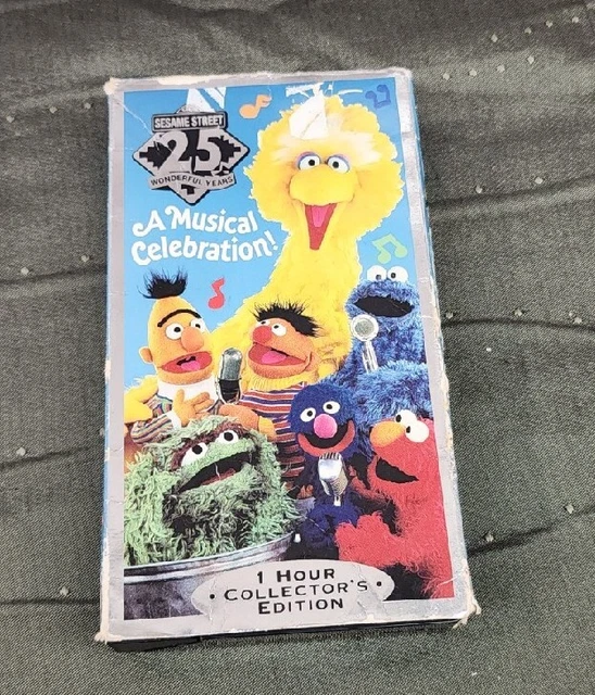 1993 SESAME STREET 25th Birthday: A Musical Celebration VHS Tv Show ...
