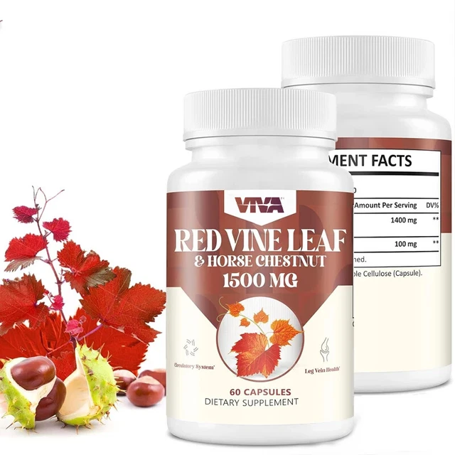 VITIS VINIFERA EXTRACT Capsule Supplement 1500mg - High quality extract £20.62 - PicClick UK