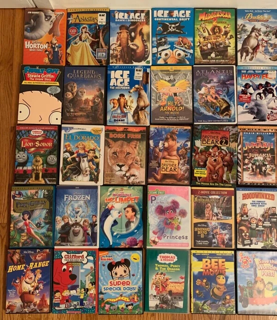 LOT OF 30 Kid Movies DVD Animated Family Classics Disney Films BB7 £28. ...