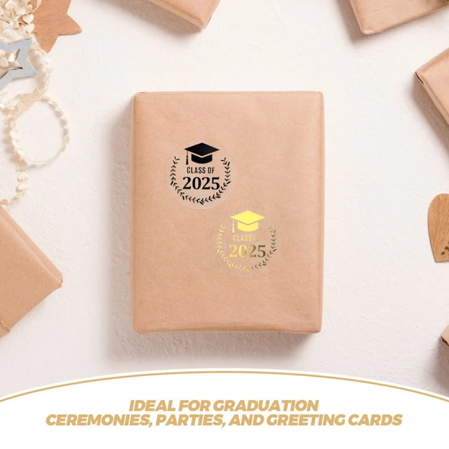 20 SHEETS GRADUATION Label Sticker 2025 Stickers Class of Labels ...