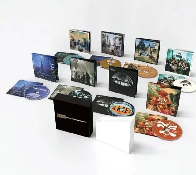 OASIS COMPLETE STUDIO Album Collection Limited Edition 8 x CD Box Set ...