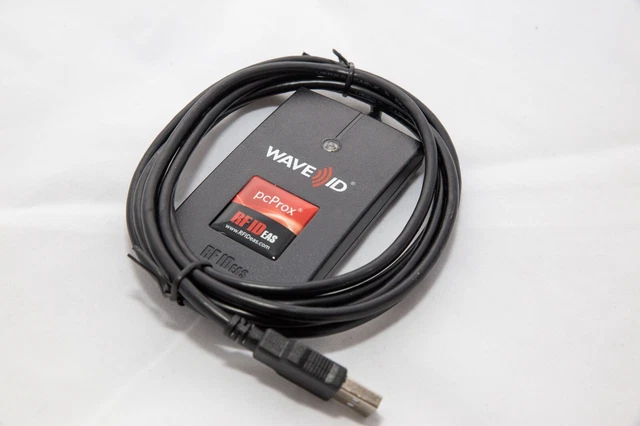 RFIDEAS WAVE ID pcProx RDR-6082AKU USB Contactless RFID Card Reader £39 ...