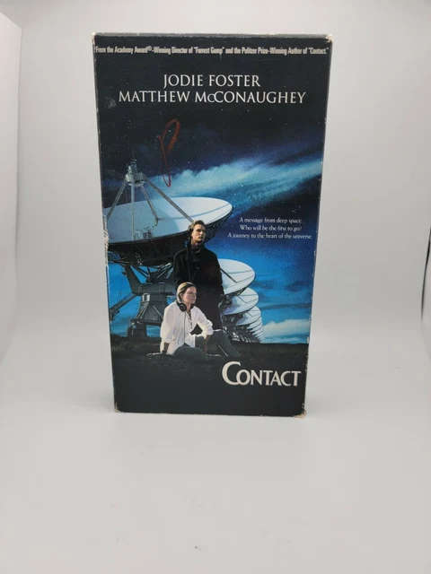 CONTACT VHS 1997 Jodie Foster Matthew McConaughey EUR 3,05 - PicClick FR