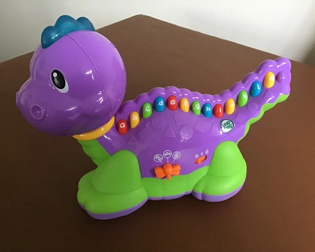 LEAPFROG LETTERSAURUS ALPHABET Learning Pre-School Musical Dinosaur ...