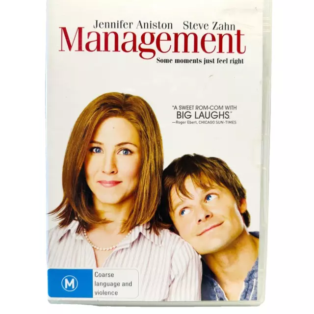 Management Dvd Movie Region 4 Pal Romantic Comedy Drama Jennifer