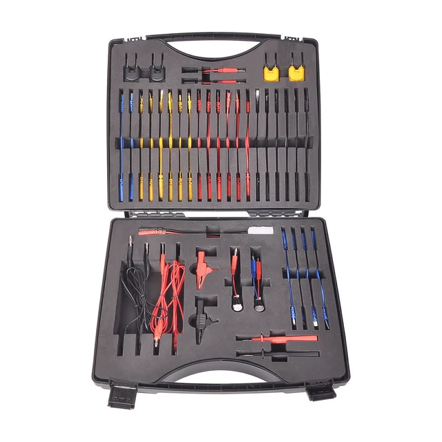 DIGITAL MULTIMETER TEST Lead Kit Probe Wire Car Electrical Diagnostic ...