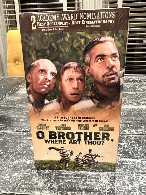 OH BROTHER WHERE Art Thou Home Video VHS 2000 Clooney Goodman Brand NEW ...